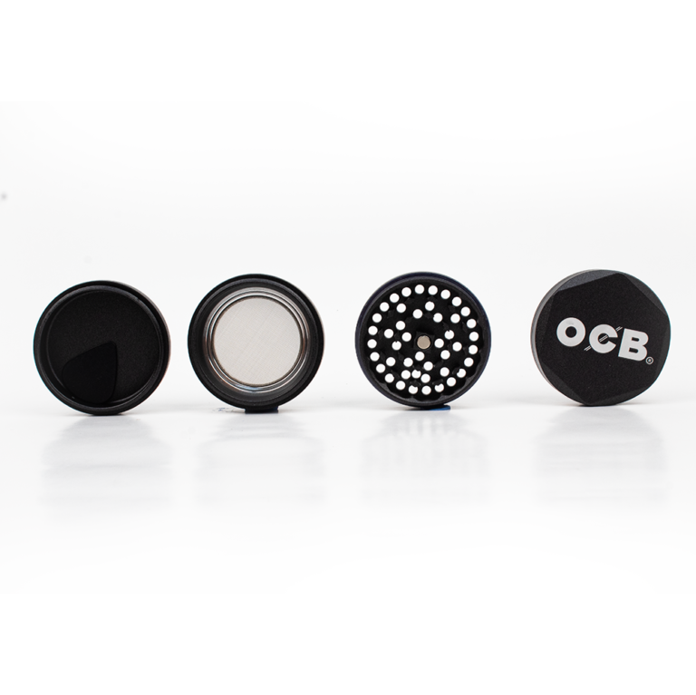 OCB GRINDER METAL 60MM 4 PARTES COLORES - La Nueva Casa Del Fumador